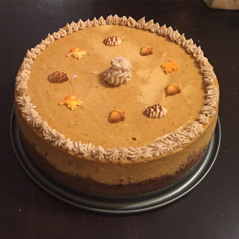 The Best Fall Cheesecake You’ll Ever Eat - Taffeta